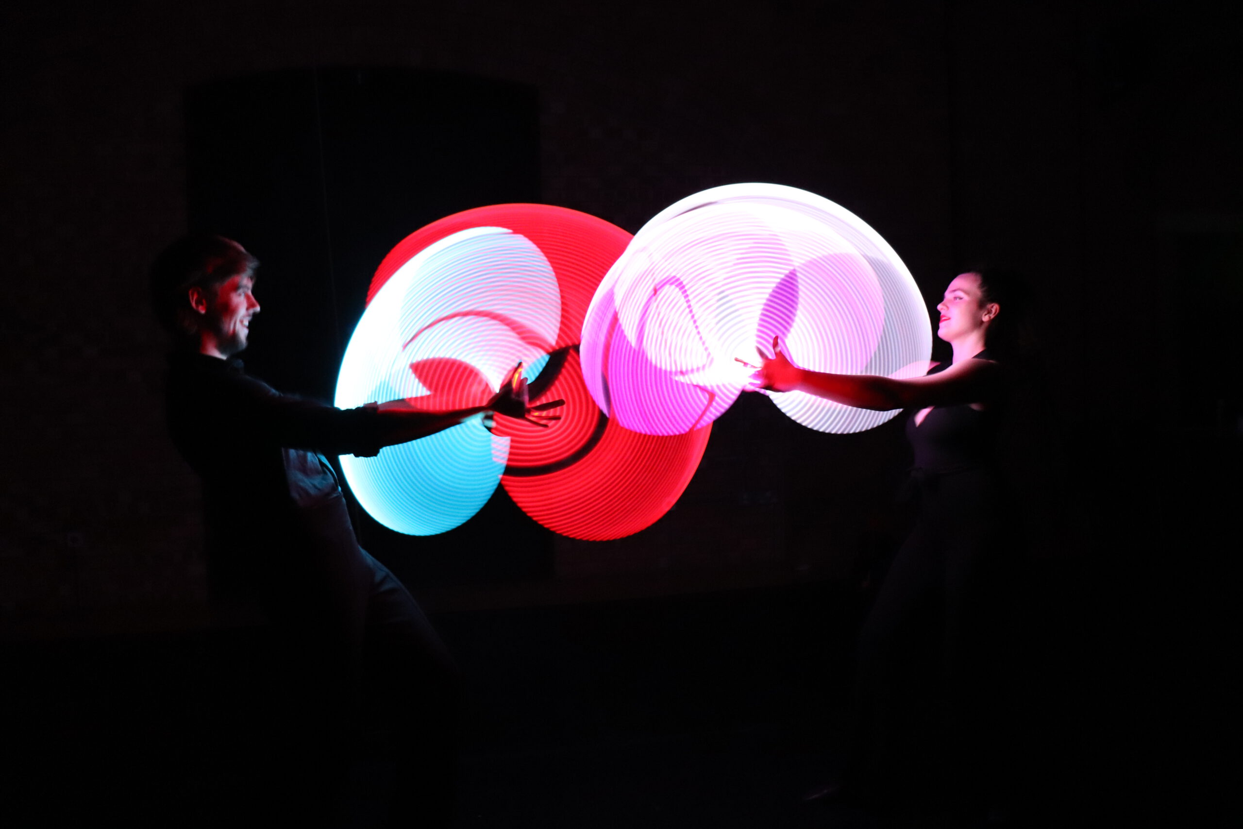 Disco LED hoops - Daniel Simu